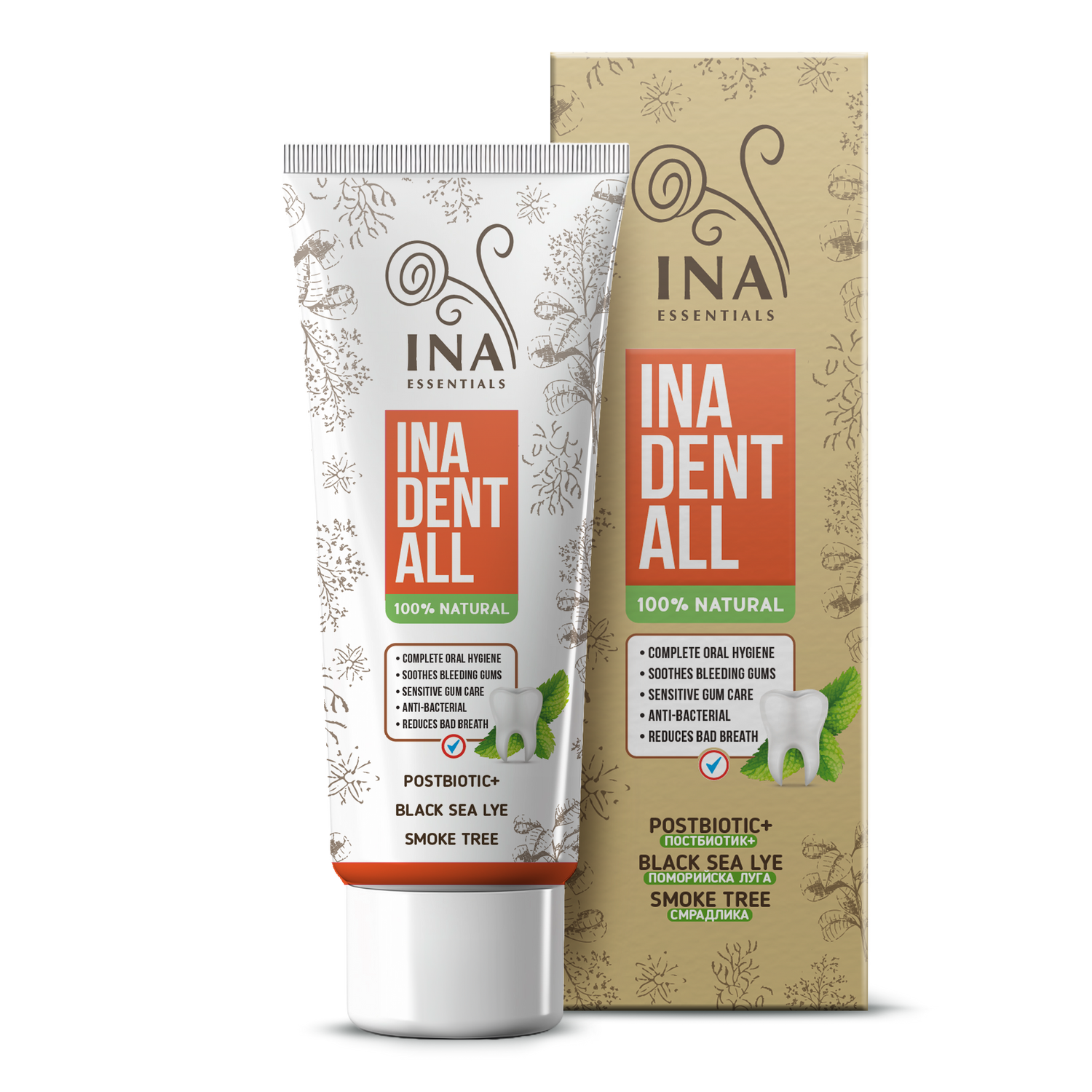 Fluoride-free Toothpaste | Natural Toothpaste | Ina Dent-All